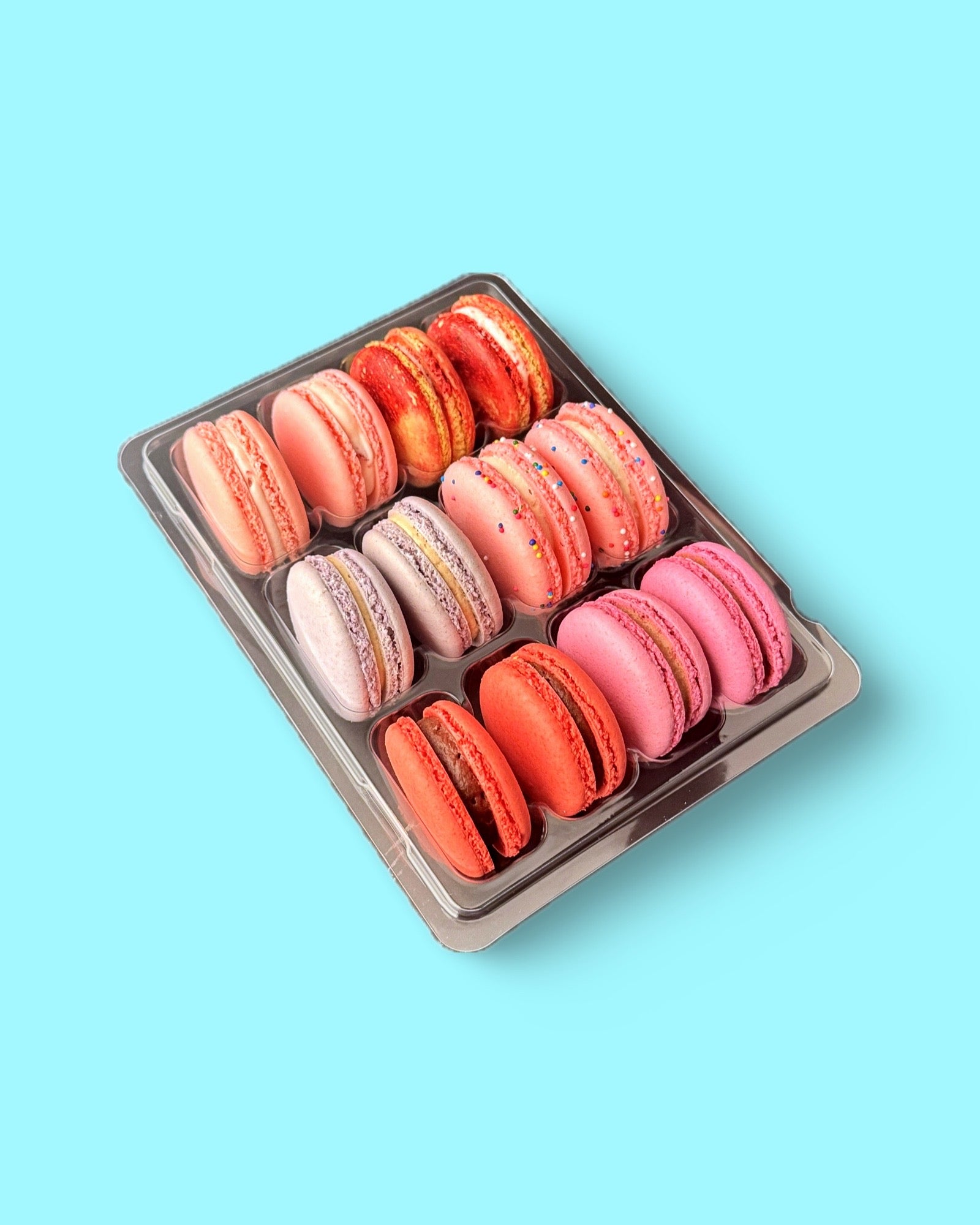 12 Pack of Gluten Free French Macarons – Amanda's Macaron Shoppe